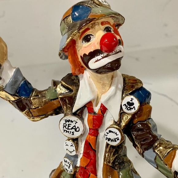 Ron Lee | Art | Vintage 986 Hobo Clown With Umbrella Statue Figurine ...